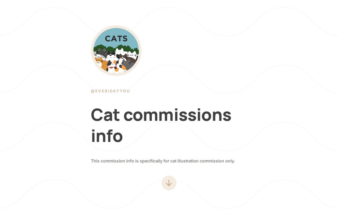 cat commission info | everidayyou